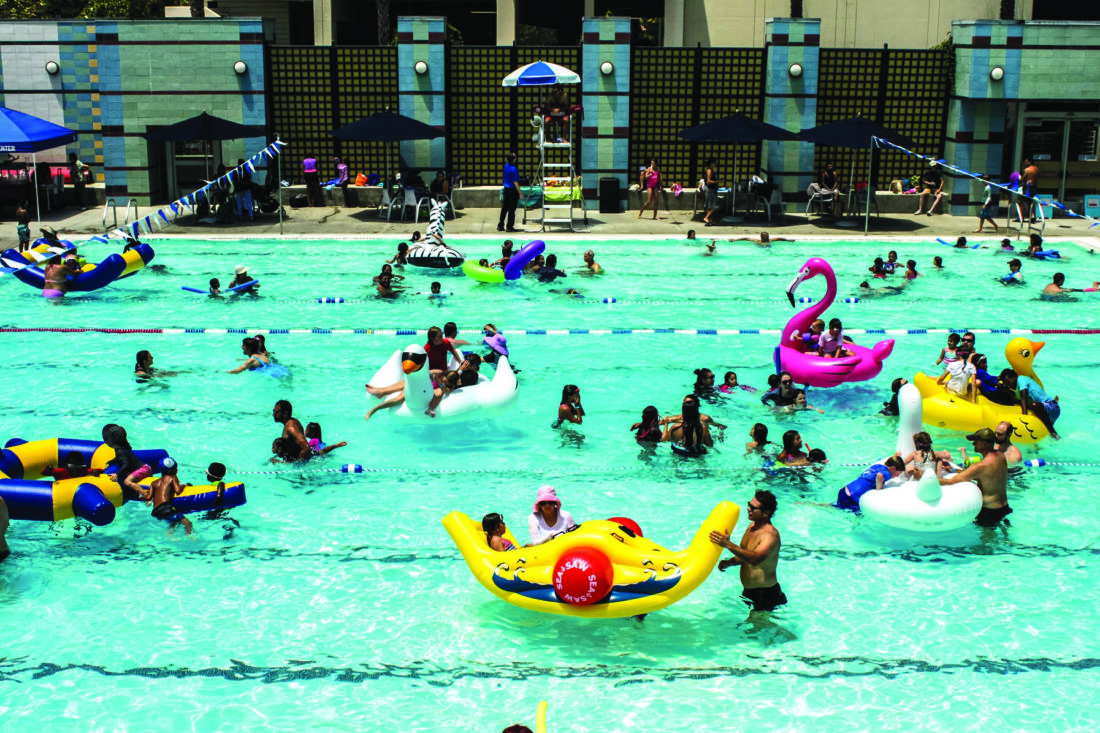 A Swimmingly Fine Celebration: Santa Monica Swim Center Turns 15 in ...